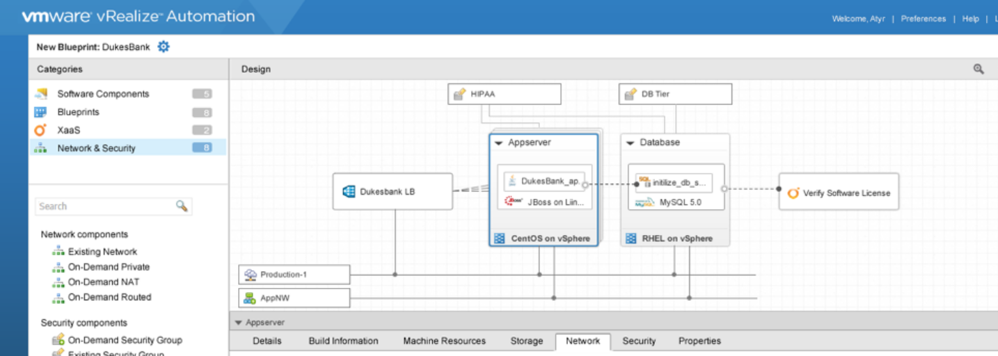 Découvrez VMware vRealize Automation