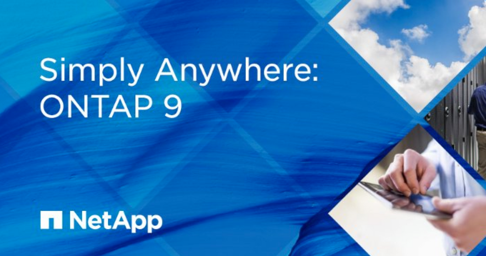 Découvrez la nouvelle interface de NetApp OnTap 9